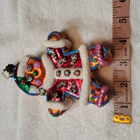 Christopher Radko | Holiday | Vintage Very Rare Christopher Radko Gingerbread Man Hand Blown ...